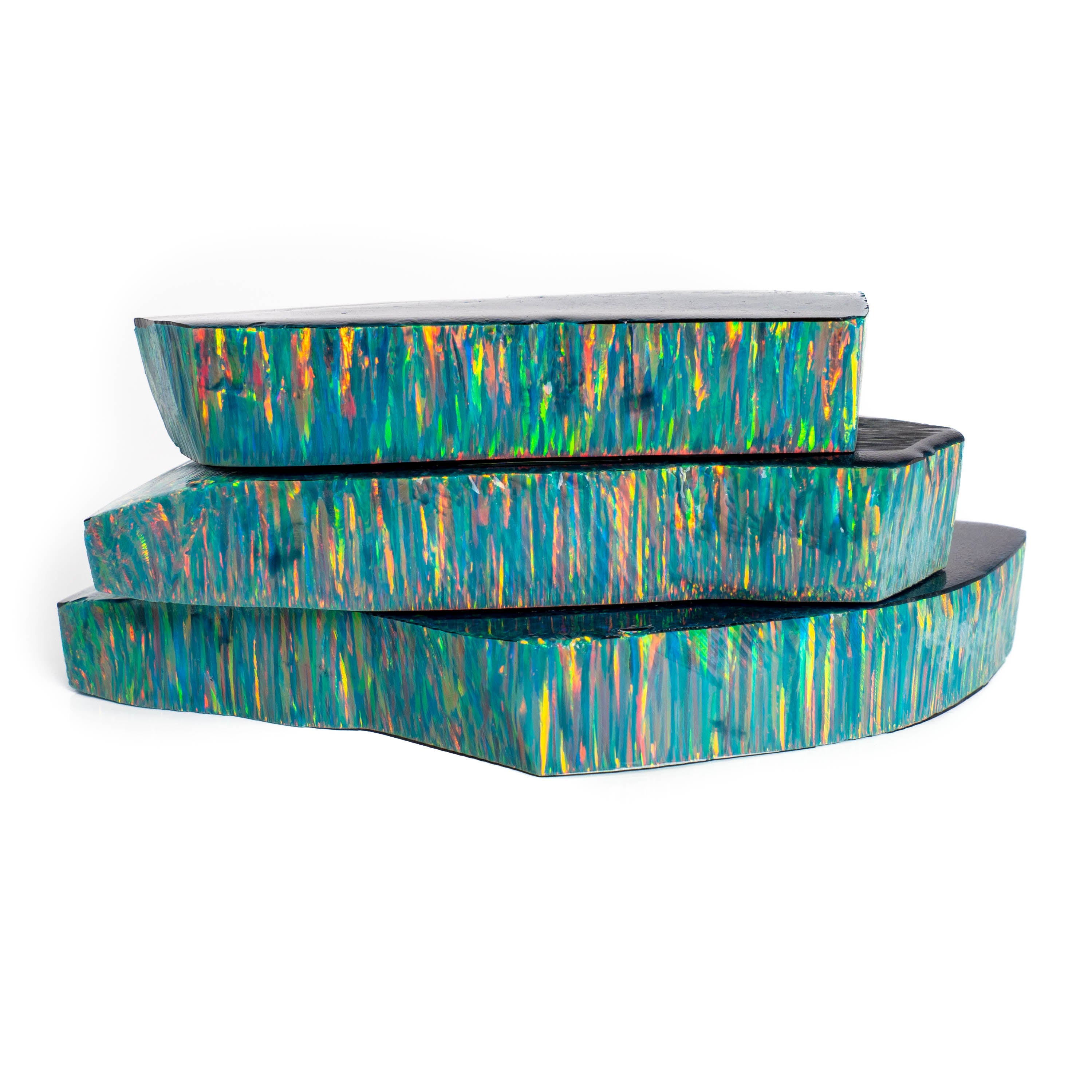 Jade Green Synthetic Opal Rough Slab | Astral Opal™ Lab-Created ...